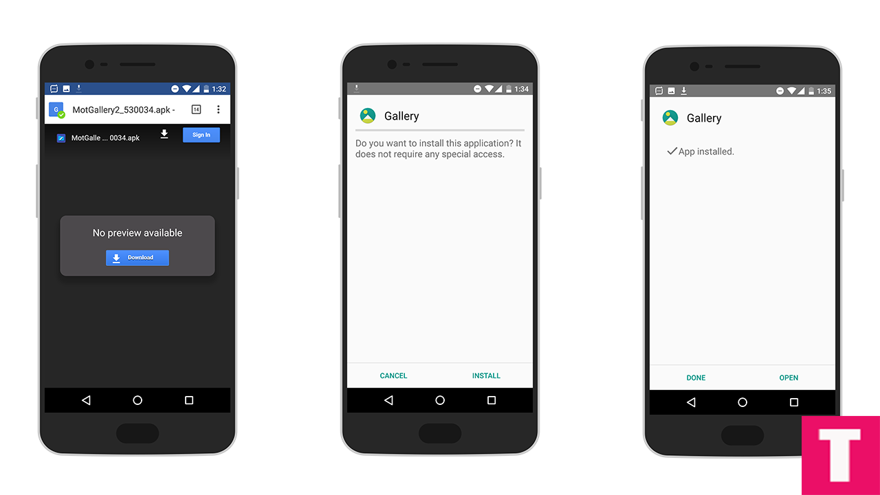  APK Download And Install Motorola Gallery App On Any Android